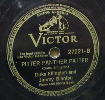 DUKE ELLINGTON -JIMMY BLANTON DUO : 熱狂音盤目録